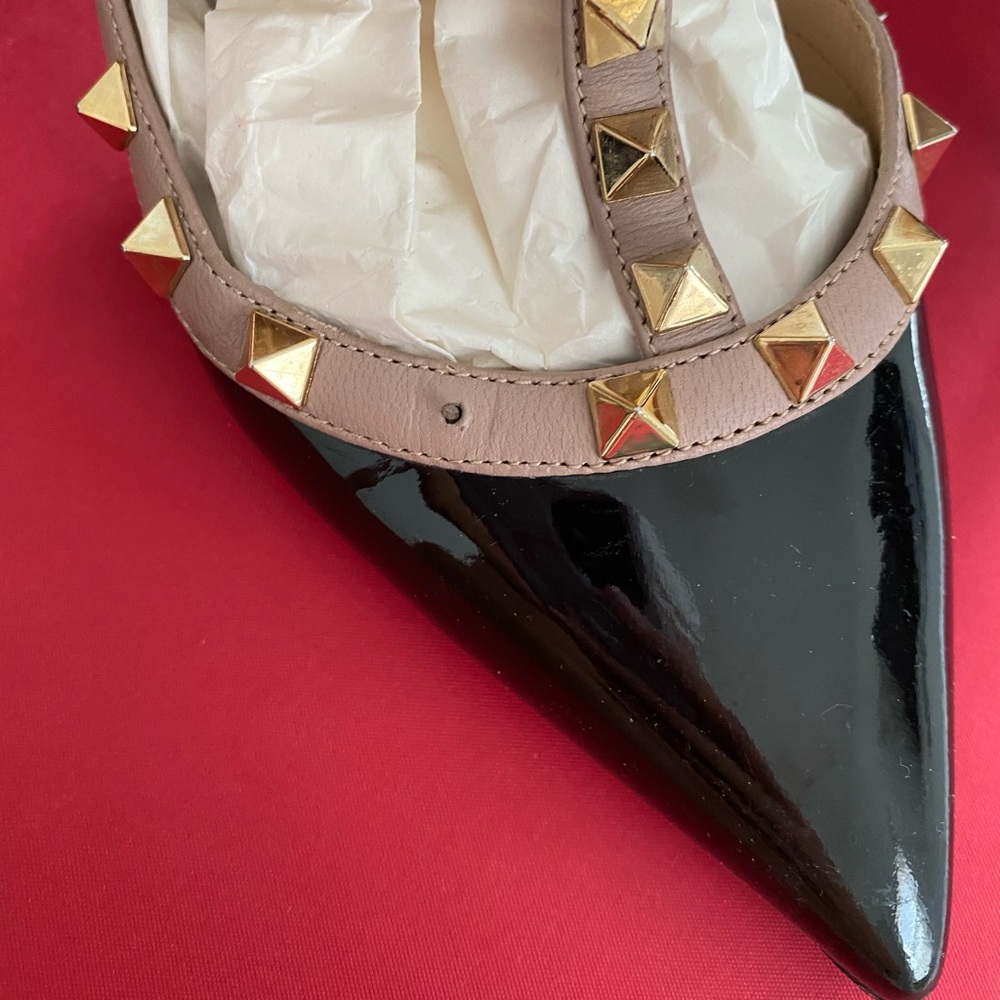 Authentic Valentino Rock Stud Heels - Gem